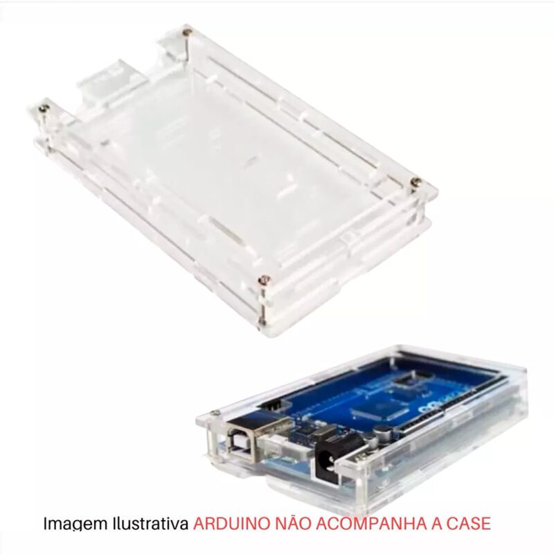 Case Arduino Mega 2560 R3 em Acrílico Transparente – RetroConsole ...